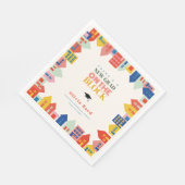 New Grad On The Block Graduation Party Napkins | Zazzle