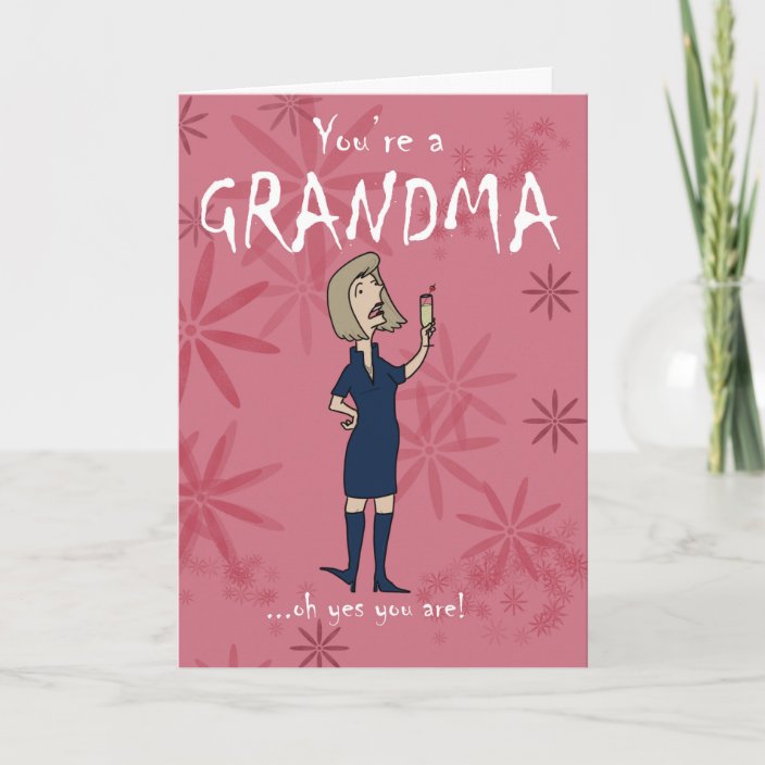 New Grandma greeting card | Zazzle.com