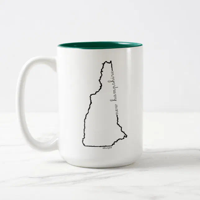 New Hampshire coffee mug | Zazzle