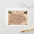 New HampshirePanoramic MapNew Hampshire Postcard | Zazzle