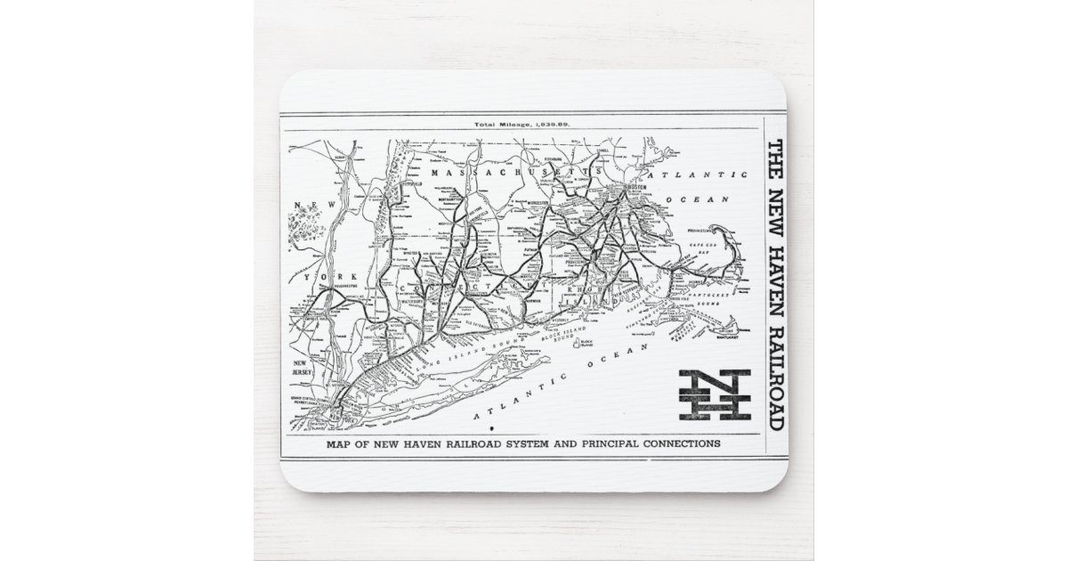 New Haven Railroad Mouse Pad | Zazzle
