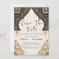 New Henna Islam Nikah Arabic Walima Muslim Wedding Save The Date | Zazzle