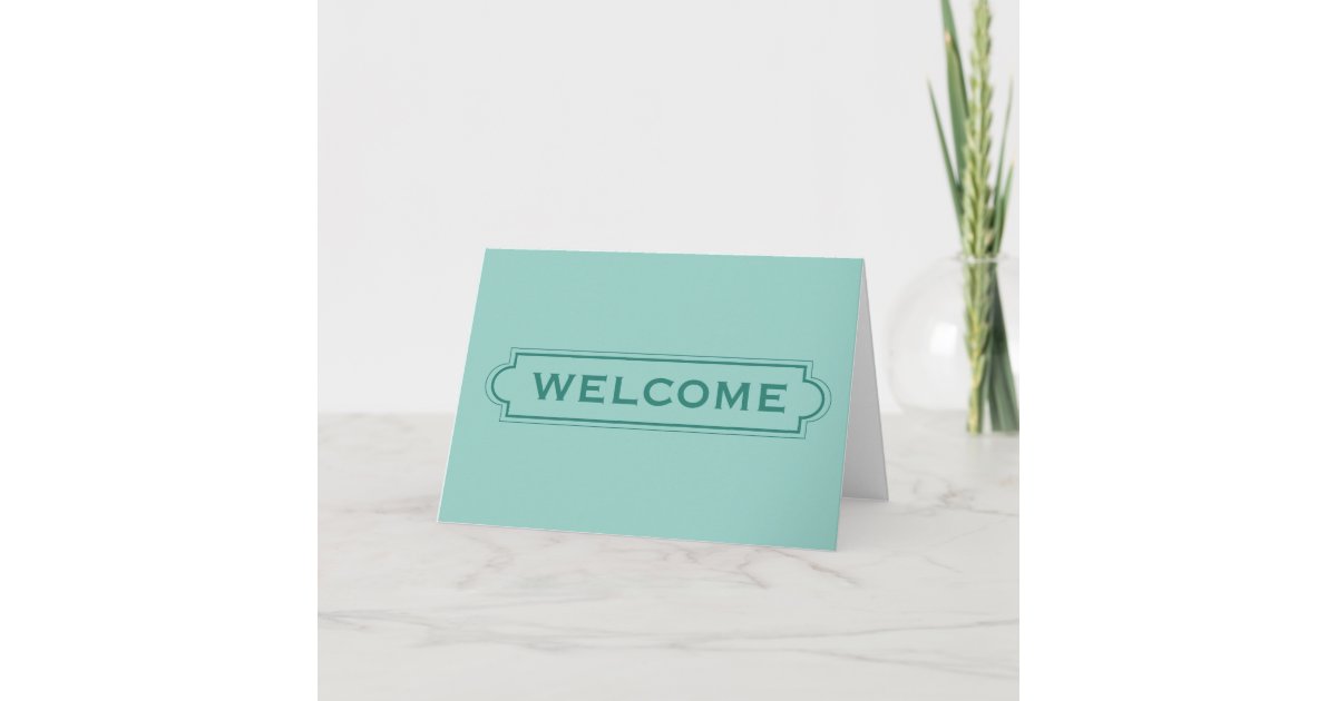 New Hire Series - Welcome - Onboarding Card | Zazzle