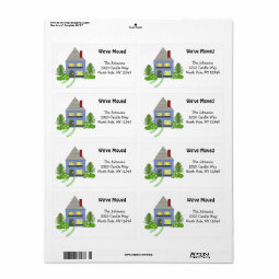 New Home Address Label | Zazzle
