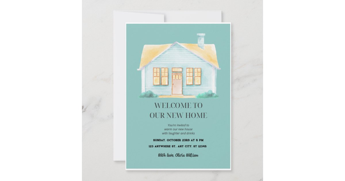New Home Celebration Invitation | Zazzle