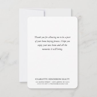 New Home Closing Congratulations Blue Paint Chip Note Card | Zazzle