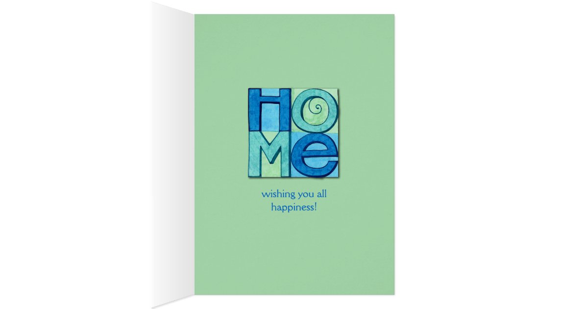 New Home Congratulations Card | Zazzle.com