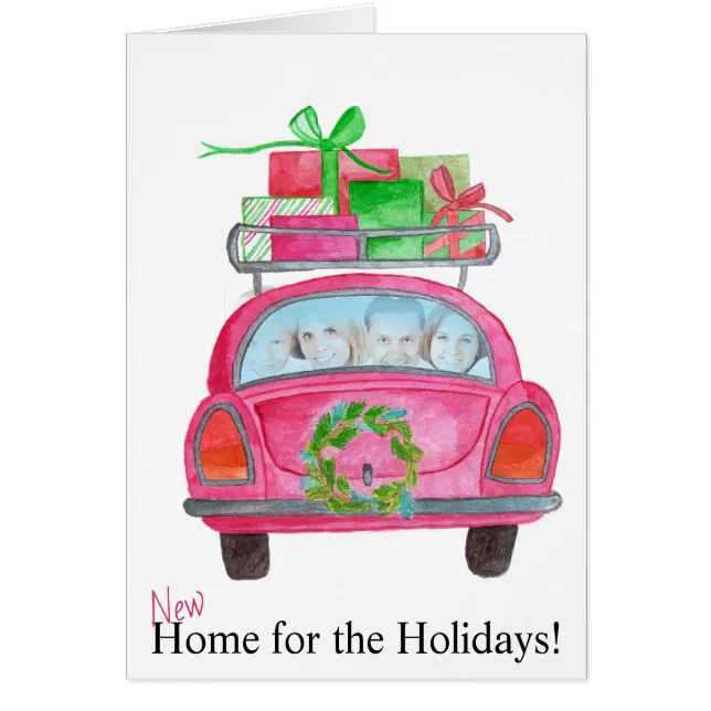 New Home customizable photo card | Zazzle