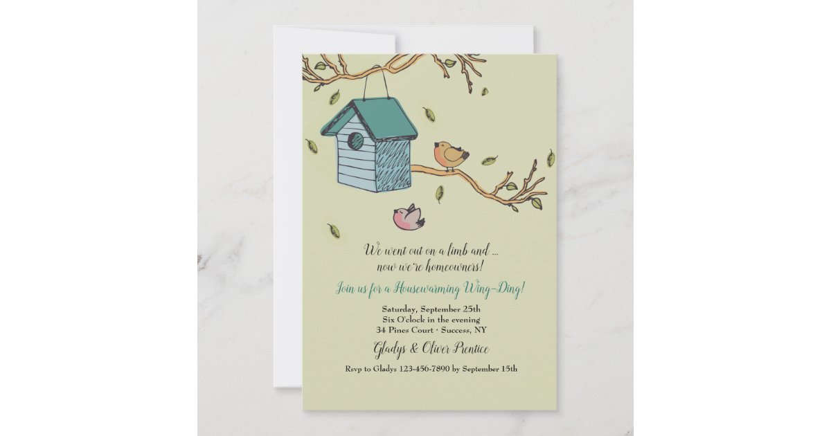 New Home Invitation | Zazzle