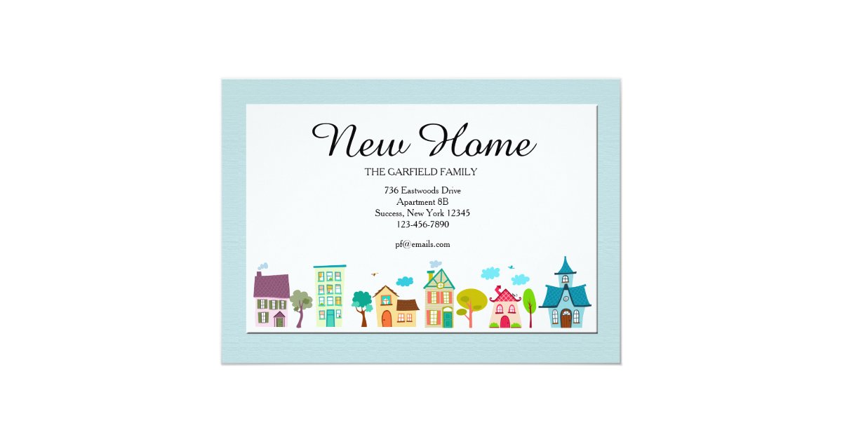 New Home Moving Announcement | Zazzle.com