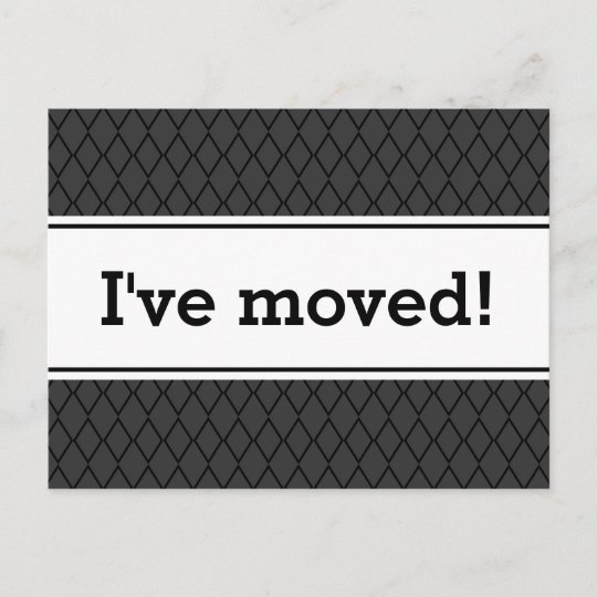 New home moving postcards | I've Moved! | Zazzle.com