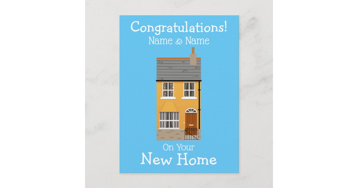 New Home Postcard | Zazzle