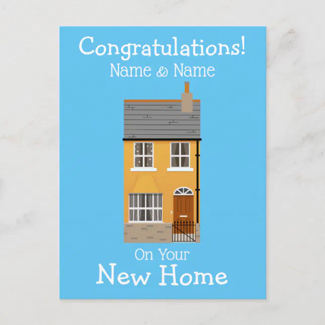 New Home Postcard | Zazzle