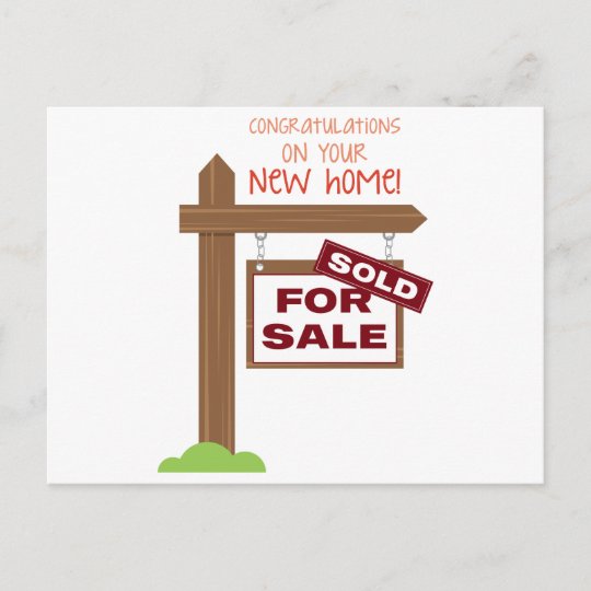 New Home Postcard | Zazzle.com