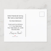 New Home Rustic Mountains Change of Address Announcement Postcard | Zazzle