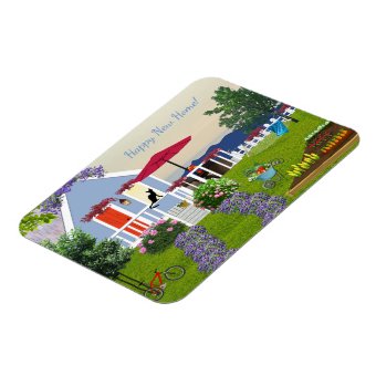 New Home Wishes 3"x4" Photo Magnet | Zazzle