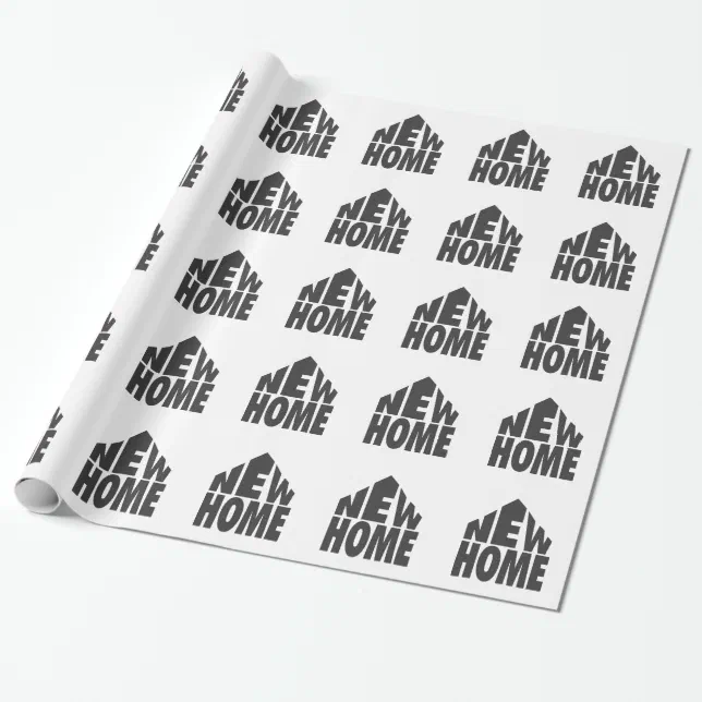 New Home Wrapping Paper | Zazzle