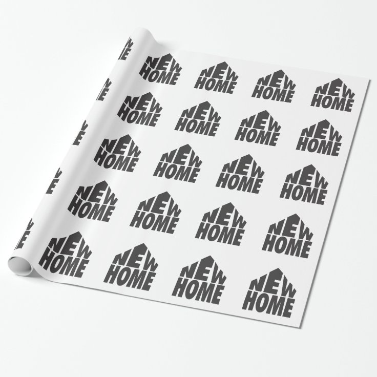 New Home Wrapping Paper | Zazzle