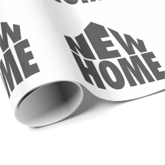 New Home Wrapping Paper | Zazzle
