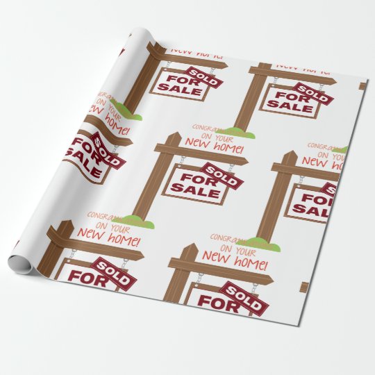 New Home Wrapping Paper | Zazzle.com