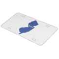 New Jersey Home State Blue License Plate | Zazzle