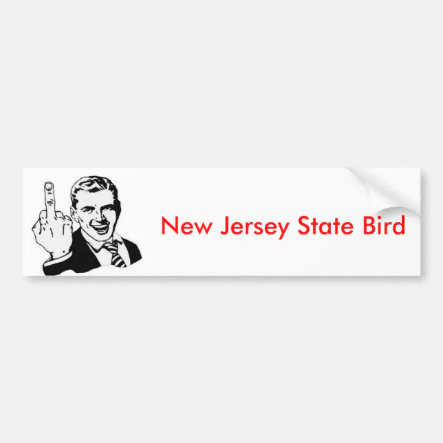 New Jersey State Bird Bumper Sticker | Zazzle