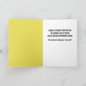 New Job Congrats, Funny - You're Such a Quitter Card | Zazzle