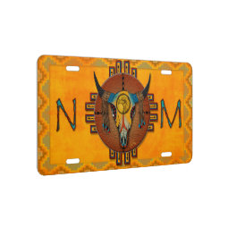 New Mexico Artistic Front License Plate | Zazzle