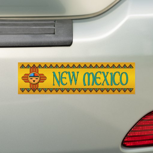 New Mexico Bumper Sticker | Zazzle
