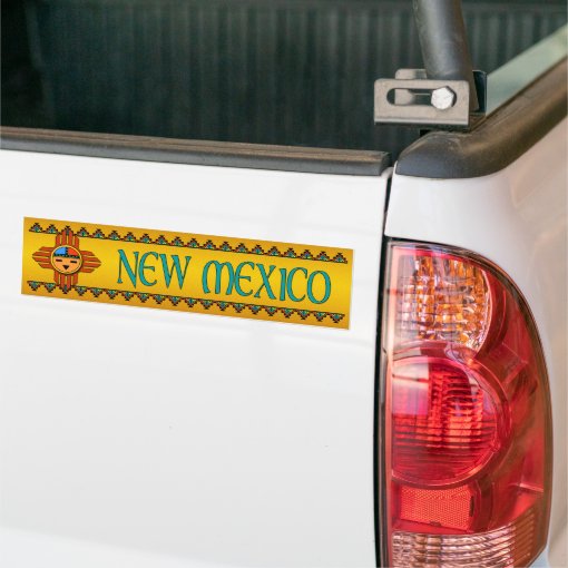 New Mexico Bumper Sticker | Zazzle