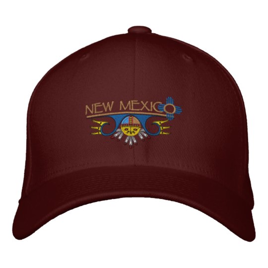New Mexico Embroidered Baseball Cap | Zazzle.com