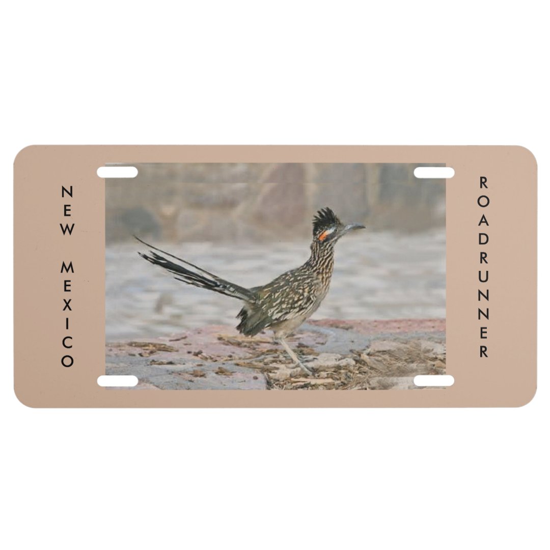 New Mexico State Bird License Plate | Zazzle
