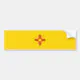 New Mexico State Flag Bumper Sticker | Zazzle