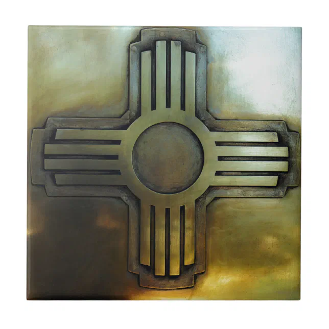 New Mexico Zia Tile | Zazzle