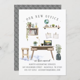 New Office Moving Announcement | Zazzle