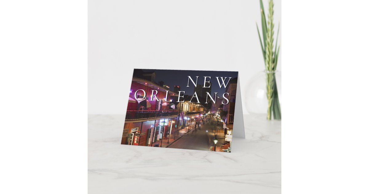 New Orleans, Louisiana | Happy Birthday Card | Zazzle