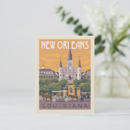 New Orleans, Louisiana Postcard | Zazzle