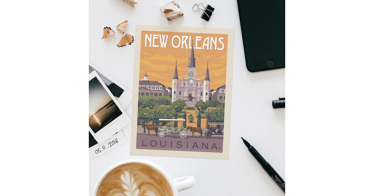 New Orleans, Louisiana Postcard | Zazzle