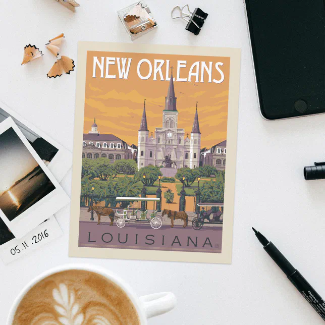 New Orleans, Louisiana Postcard | Zazzle