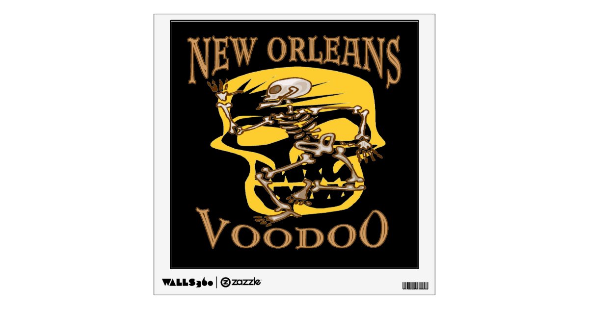 New Orleans Voodoo Print Wall Decal | Zazzle
