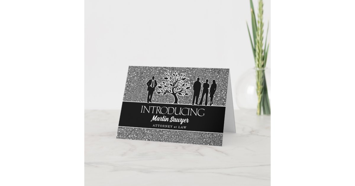 New Partner Business Professional Custom Announcement | Zazzle