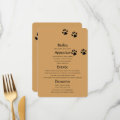 New Pet Menu Template | Zazzle
