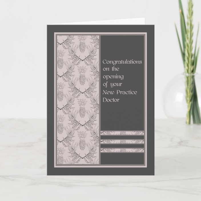 New Practice Opening for Doctor Card | Zazzle.com