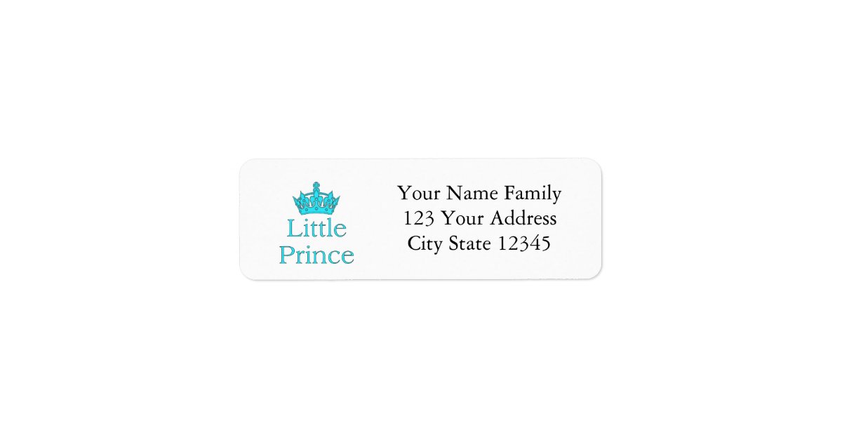 New Prince - a royal baby! Label | Zazzle
