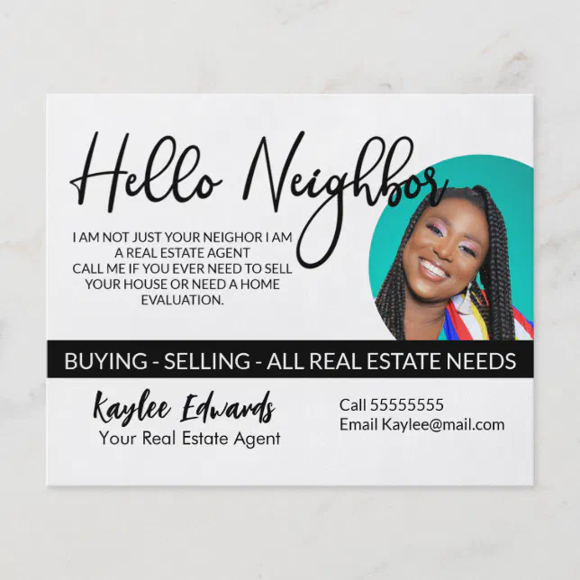 New Real Estate Agent flyer | Zazzle
