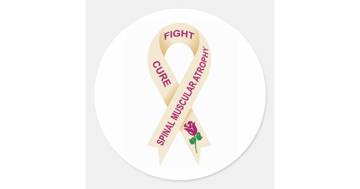 new sma ribbon stickers | Zazzle