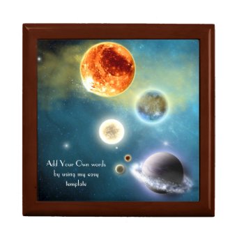 New solar system Gift Box | Zazzle