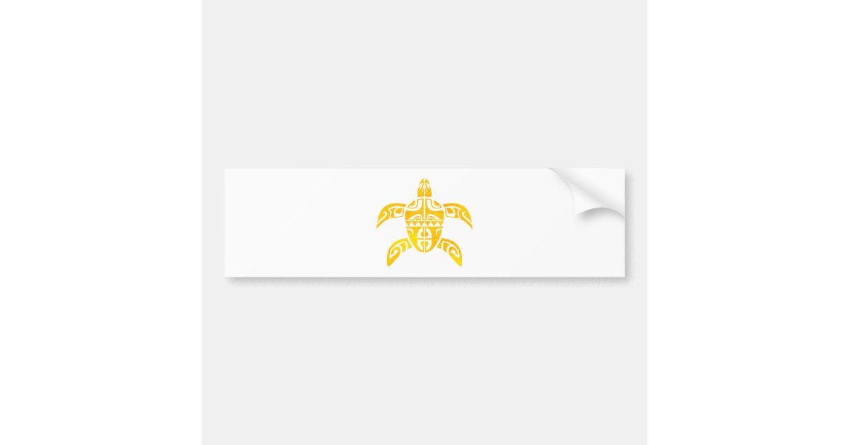 NEW SUN TURTLE BUMPER STICKER | Zazzle