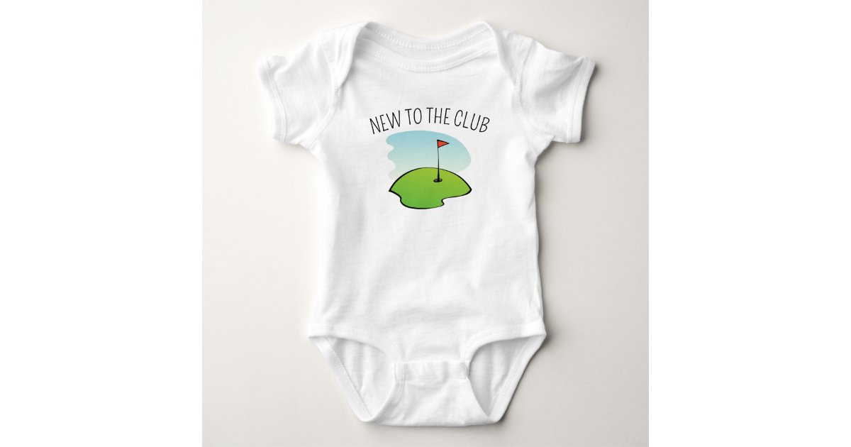 New to the Club bodysuit Brand, Golf bodysuit Golf | Zazzle