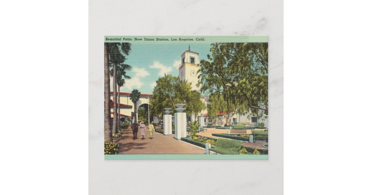 New Union Street, Los Angeles, California Postcard | Zazzle